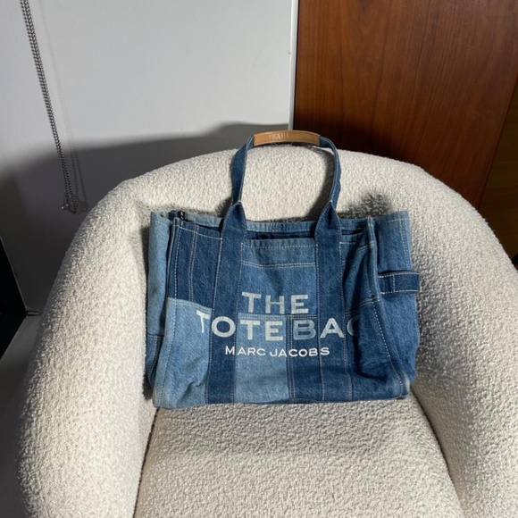 Marc Jacobs | Bags | Marc Jacobs The Denim Medium Tote Bag | Poshmark